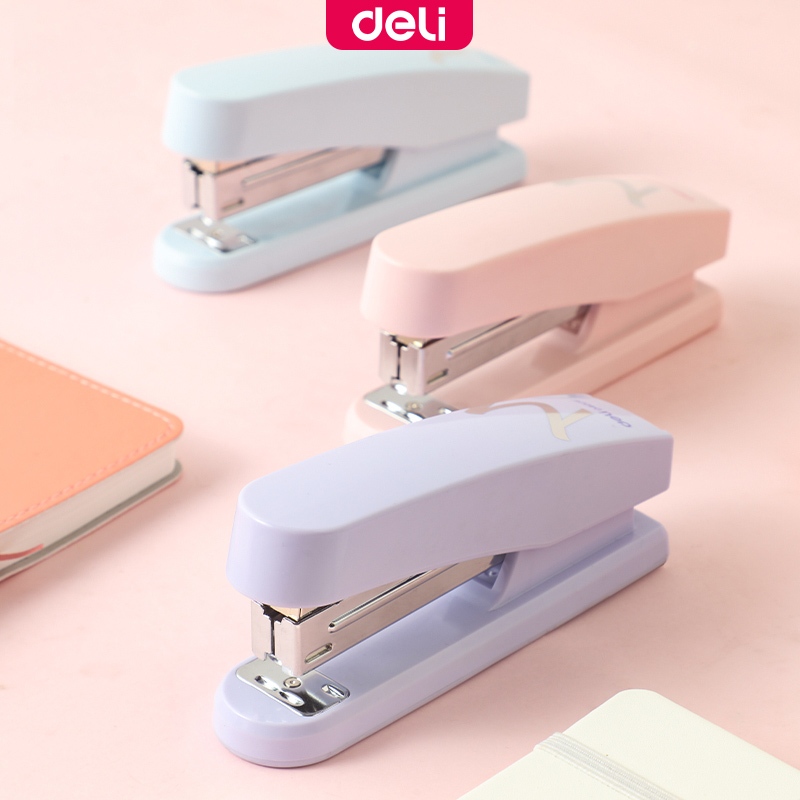 Deli E0402F Stapler Rotatable Anvil For Stapling School Office Supplies ...