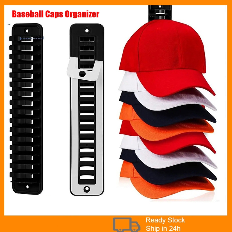 Door Hat Rack Wall Hat Rack Organizer Space Saving Closet Cap Rack ...