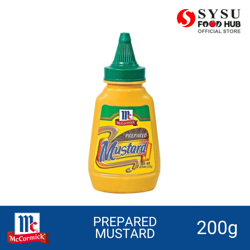 McCormick Prepared Mustard 200g | Shopee Philippines
