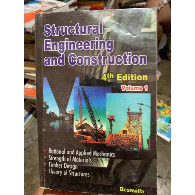 Structural Engineering and Construction 4th edition Vol.1 by Besavilla | Shopee Philippines