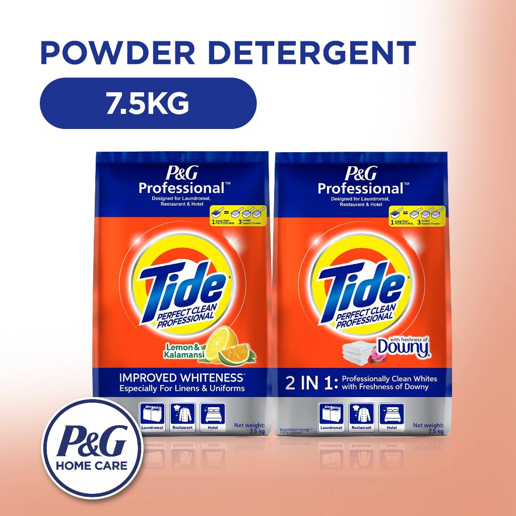 Tide Powder Detergent Lemon & Kalamansi Downy Scent 7.5KG Bag (Laundry ...