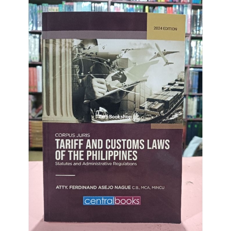 Tariff and Customs Law of the Philippines 2024 by Nague | Shopee ...