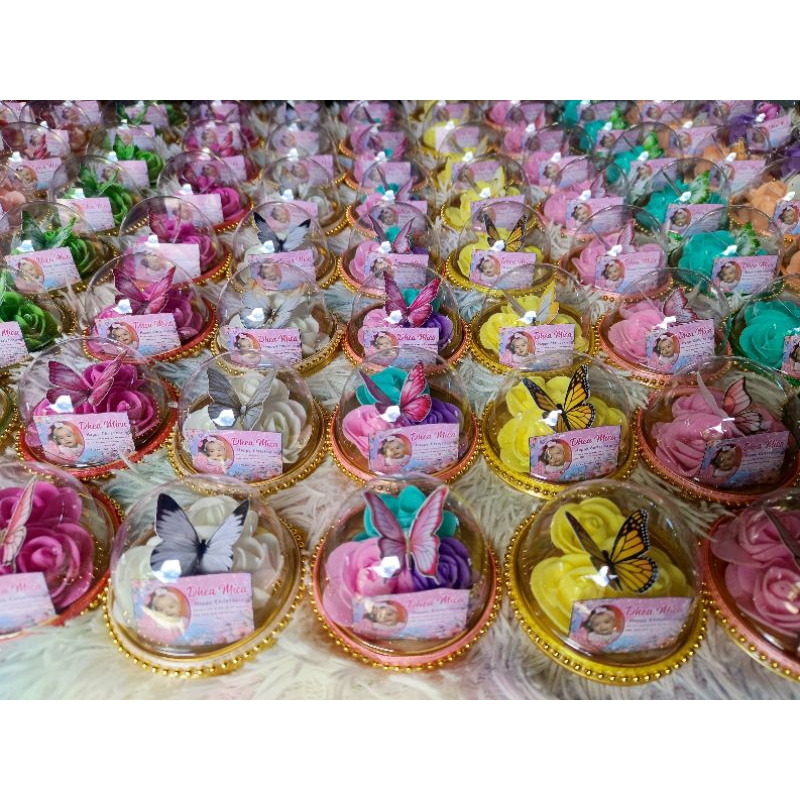 30Pcs Customized Fairy butterfly Souvenir for debut, bday, christening ...