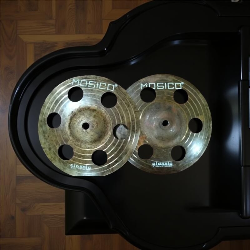 MOSICO CLASSIC OZONE SPLASH 8 CYMBALS B20 CAST BRONZE made by ARBOREA ...