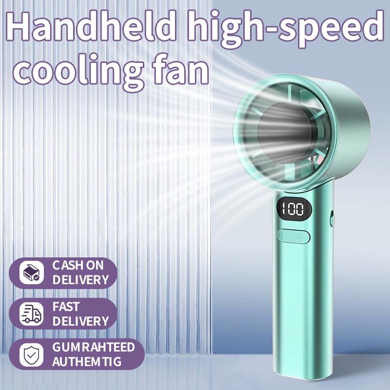 Handy Rechargeable USB Turbo M11 Fan with 120 Wind Speed and LED ...