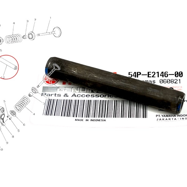 SHAFT, ROCKER ARM MIO SOUL i 115 54P-E2146-00 (1PC) | Shopee Philippines