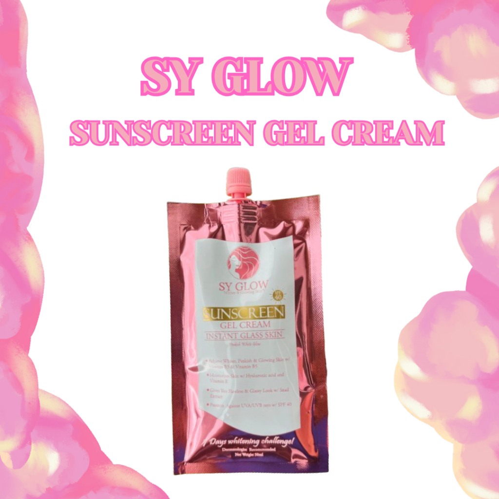 LOTUS Sunscreen Gel Instant Glass Skin SY GLOW (DAVAO) | Shopee Philippines