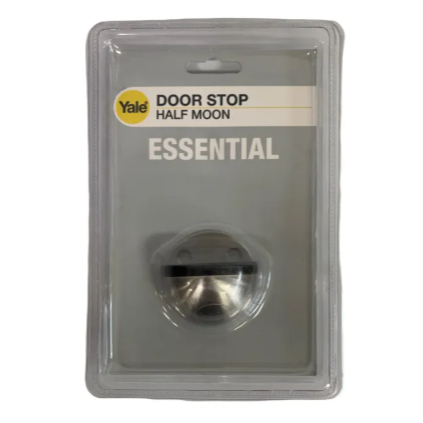 Yale Essential Half Moon Door Stopper YEDS 1001 US32D | Shopee Philippines