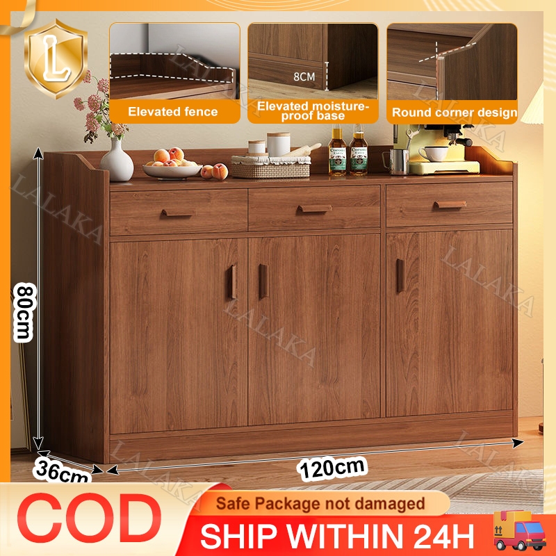 【COD】Drawer Cabinet Closet Drawer Wooden Storage Cabinet Sideboard ...
