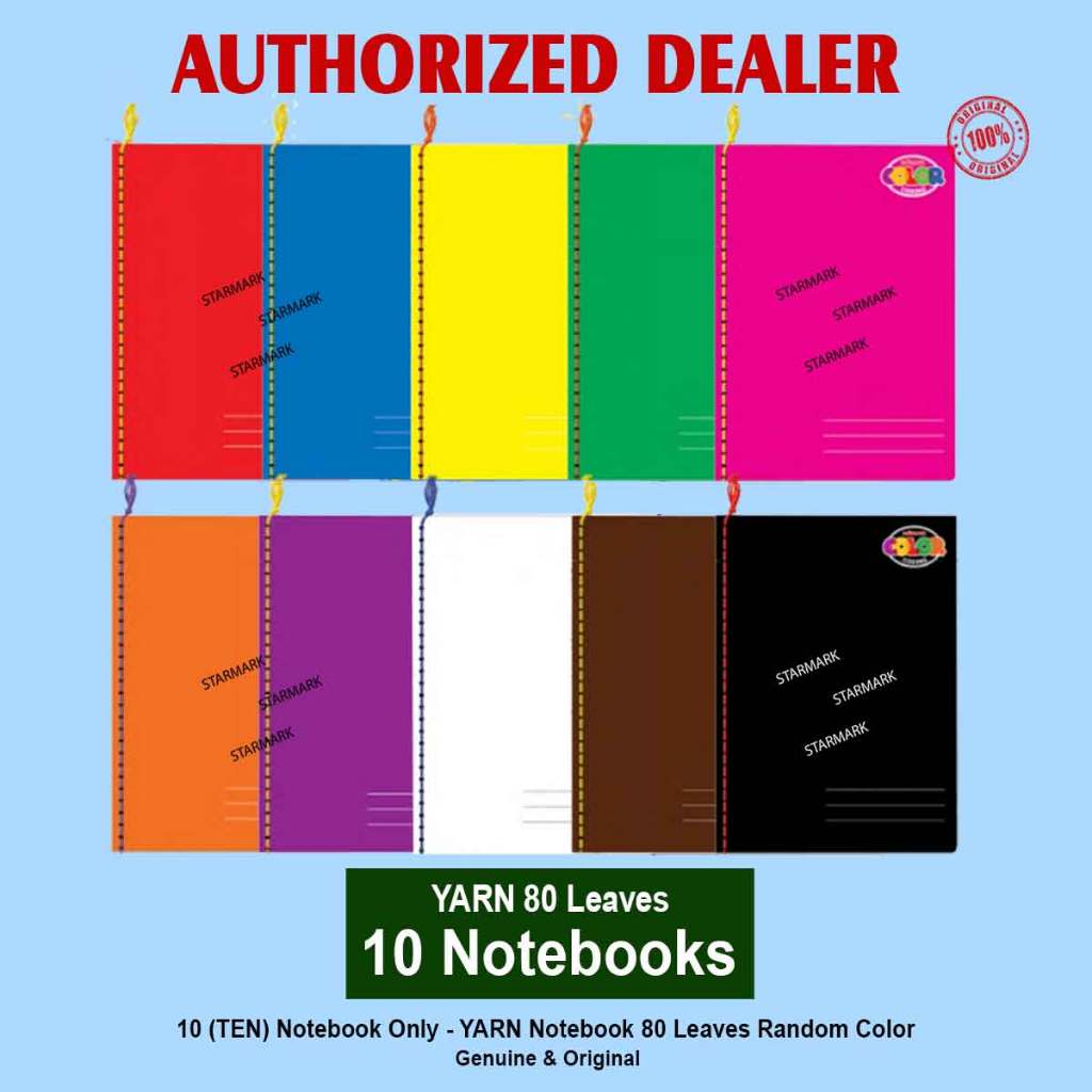 YARN SPIRAL WRITING COMPOSITION Notebook Notebooks 80 leaves Random ...