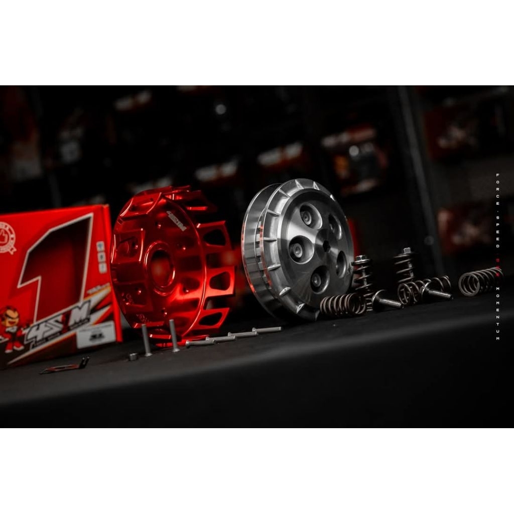 4S1M HYPER CLUTCH SET 5 SPRING WITH CLUTCH BASKET FOR YAMAHA SNIPER 150 ...