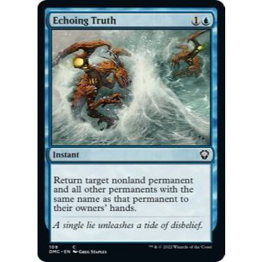 Echoing Truth - Commander: Dominaria United (DMC) | Shopee Philippines