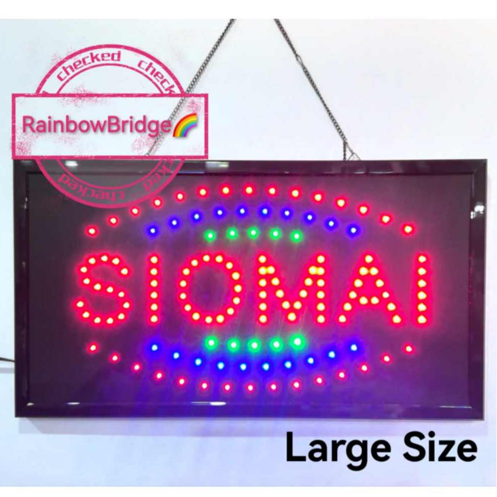 SIOMAI - RAINBOW BRIDGE LED SIGNAGE (New-Small-Large) #SIZE: W48cm ...