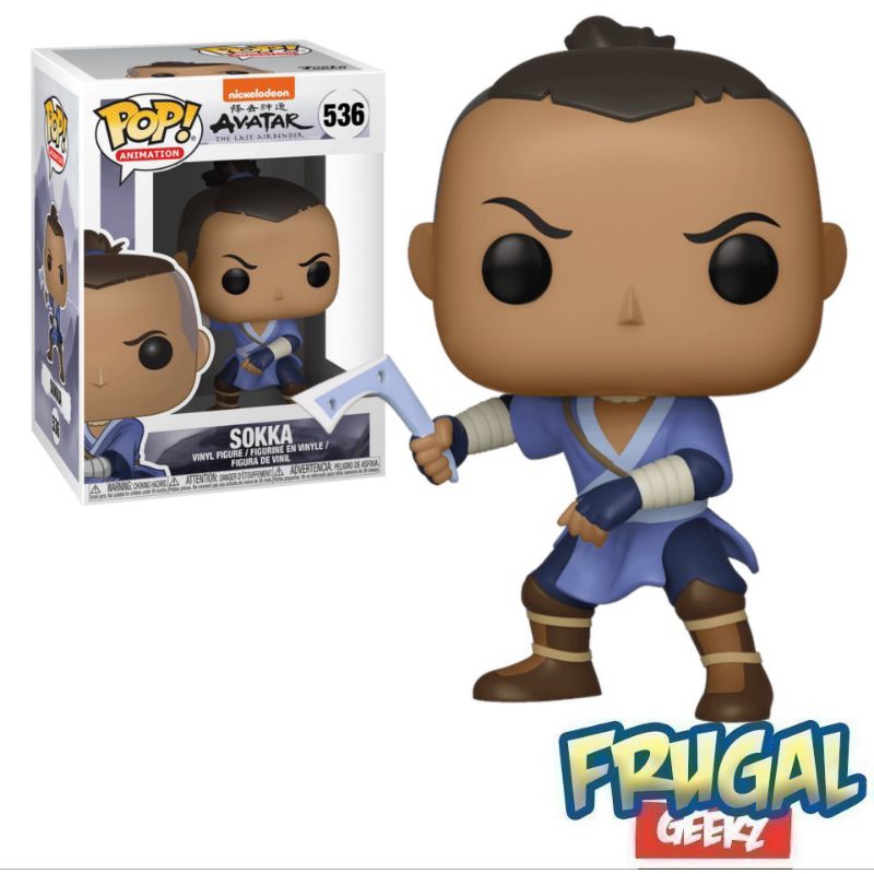 Funko Pop! Animation : Avatar The Last Airbender - Sokka Vinyl Figure ...