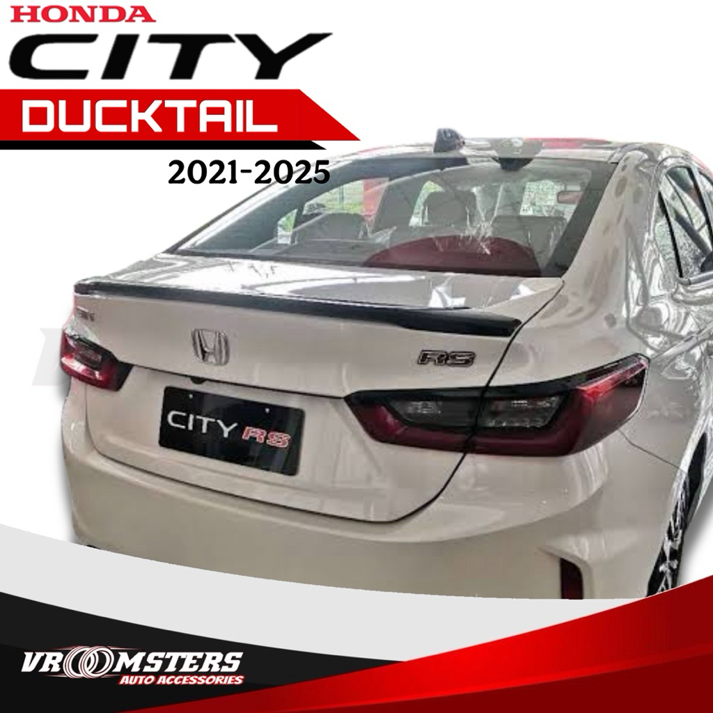 Honda City 2014-2025 Ducktail Spoiler #Vroomsters | Shopee Philippines