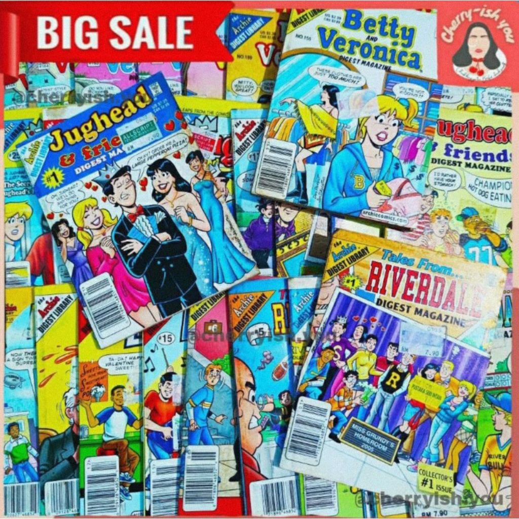 ARCHIE SINGLE DIGEST MAGAZINE (2 - 233) Betty &Veronica, Jughead, Tales ...