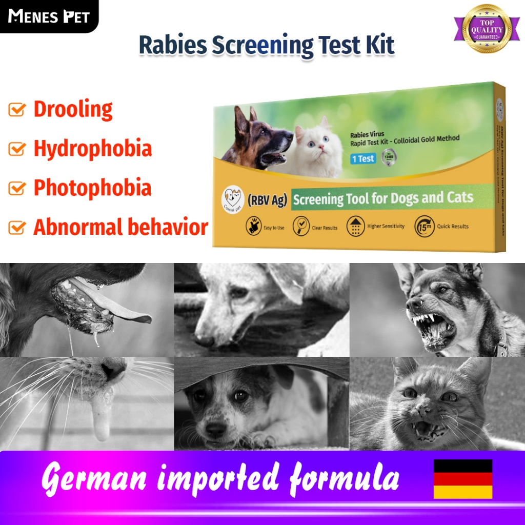 Cassiel Pet Test Kit RBV Test Paper Rabies Virus Rapid Test For RABIES ...