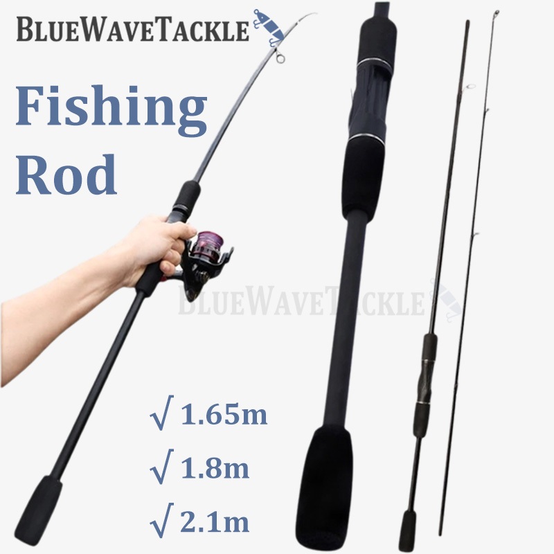 Lure rod 1.65M 1.8M 2.1M ultralight fishing rod M fishing rod carbon ...