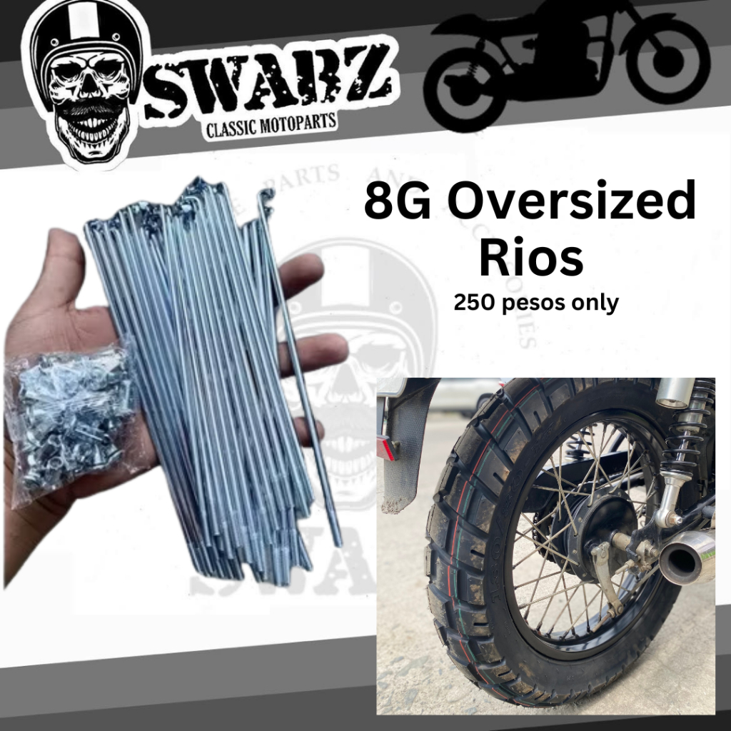 Rios Oversized 8G no brand Spokes / rios - swabz | Shopee Philippines