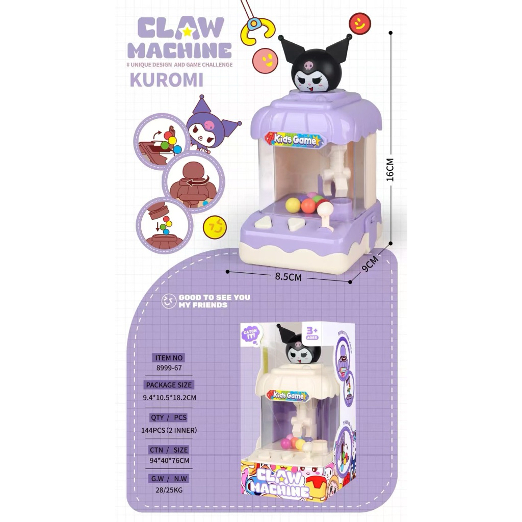 Children's Claw Machine Toys For Kids(random color ] | Shopee Philippines