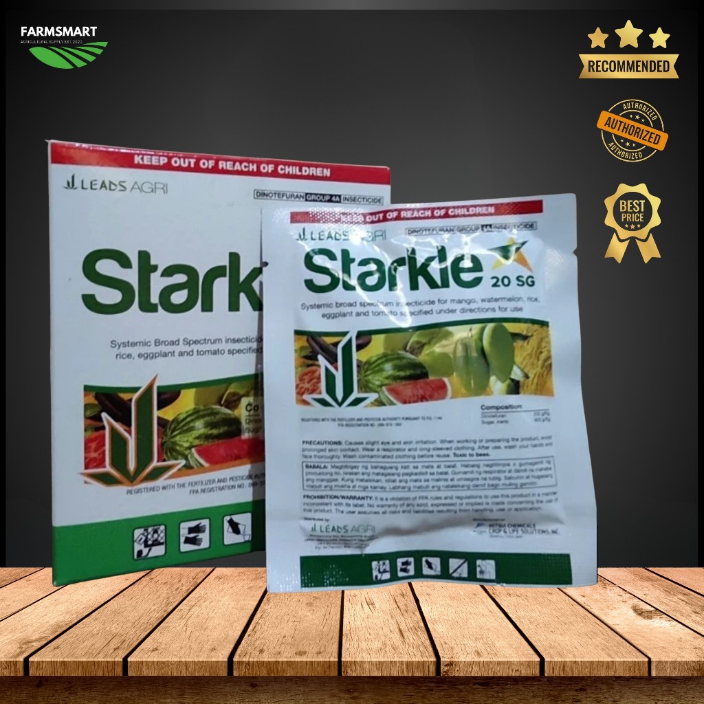 Starkle 20SG - (SACHET) / Systemic Insecticide | Shopee Philippines