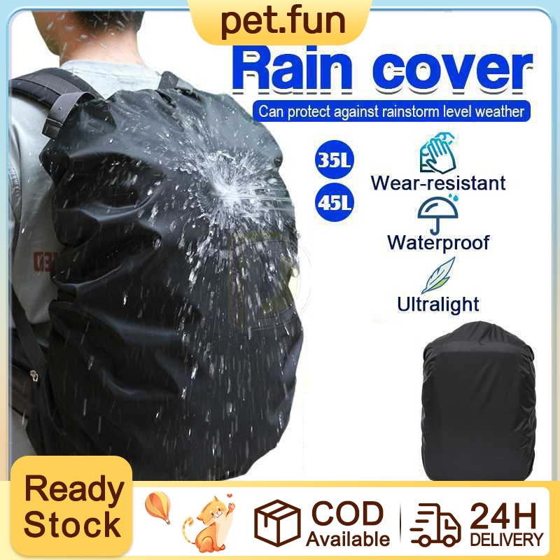 35L/45L Backpack Rain Covers Waterproof Rating Dustproof Lightweight ...