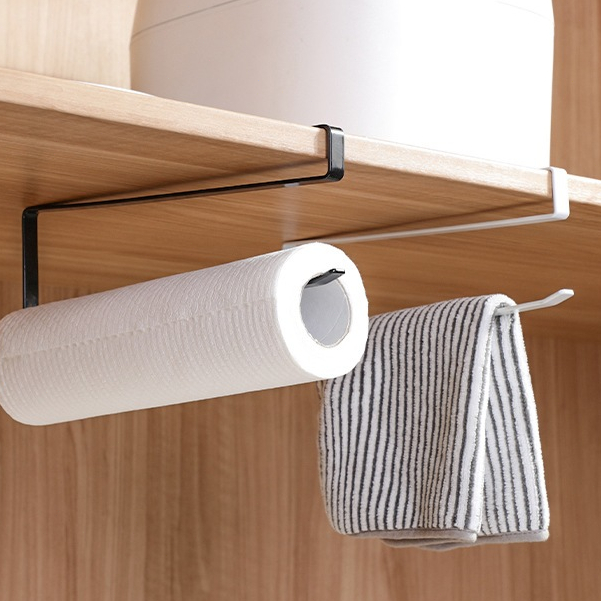 1P Kitchen Paper Roll Rack paper Towel Holder Stainless Steel Tissue ...