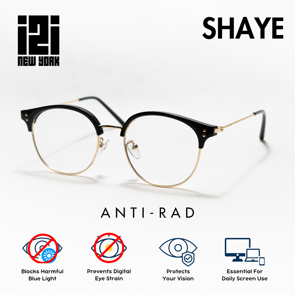 i2i New York SHAYE Anti-Rad Eyeglasses Fashion Eyewear | Shopee Philippines