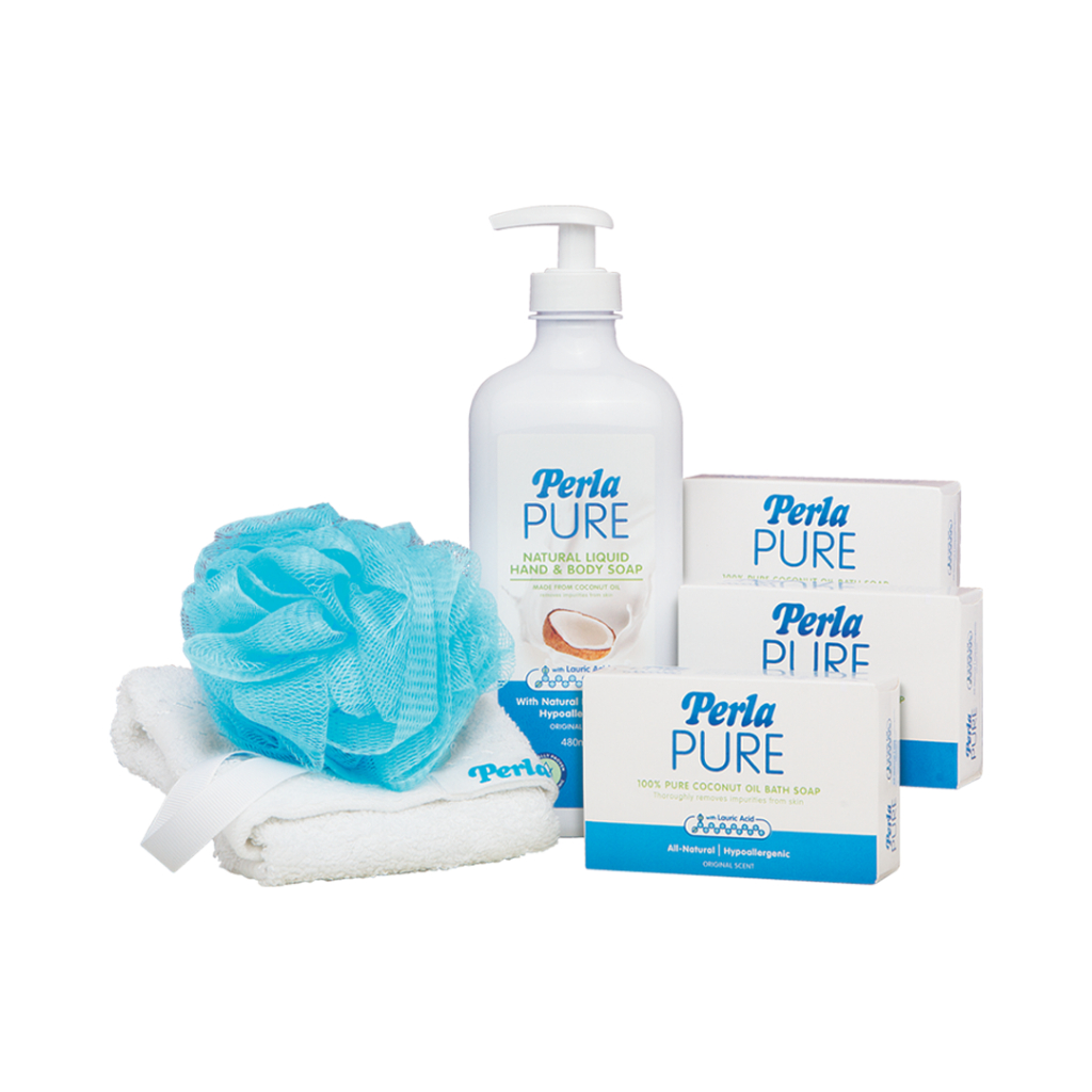 Perla Pure Limited Edition Bathing Essentials Gift Set | Shopee Philippines