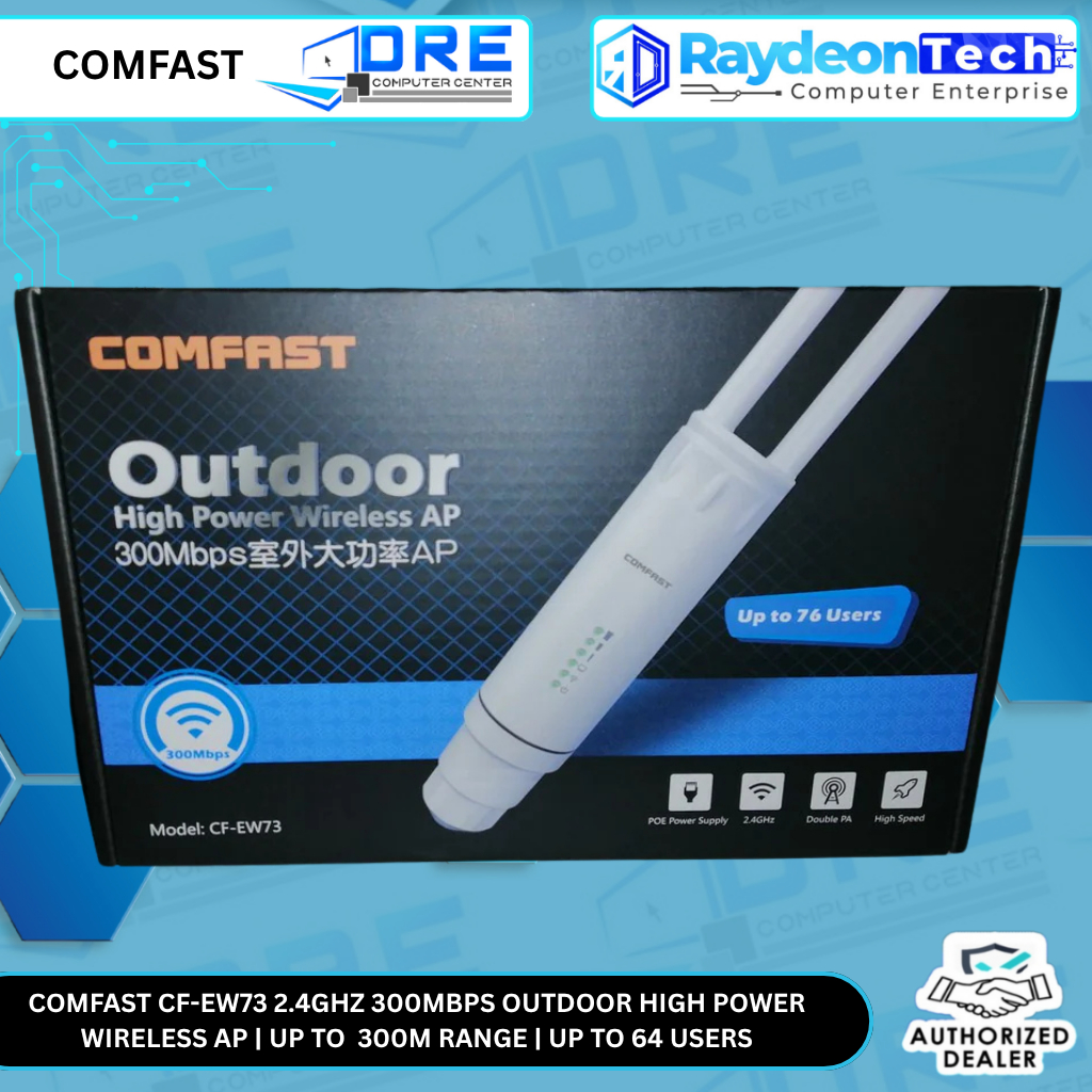 COMFAST CF-EW73 2.4GHZ 300MBPS OUTDOOR HIGH POWER WIRELESS AP | UP TO ...