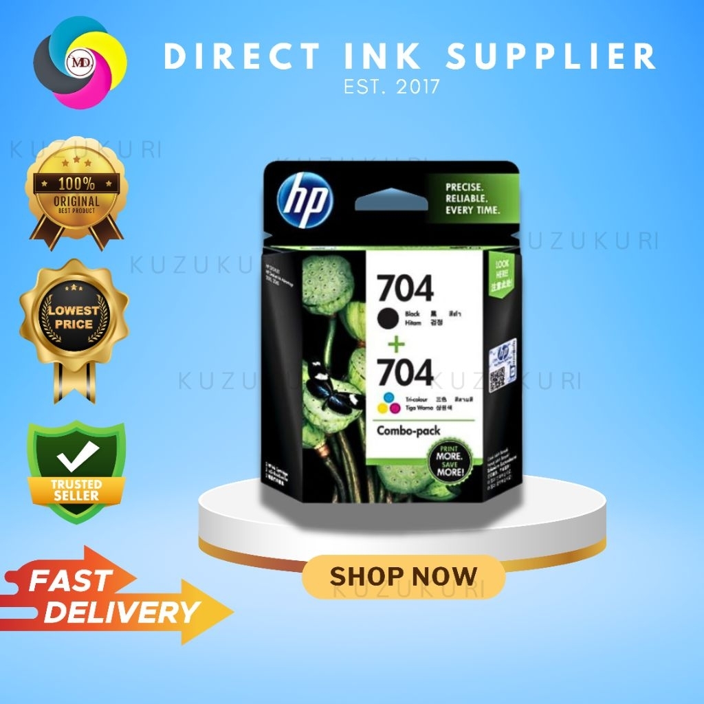 Original H P 704 Ink Cartridge (Brandnew / No Box) | Shopee Philippines