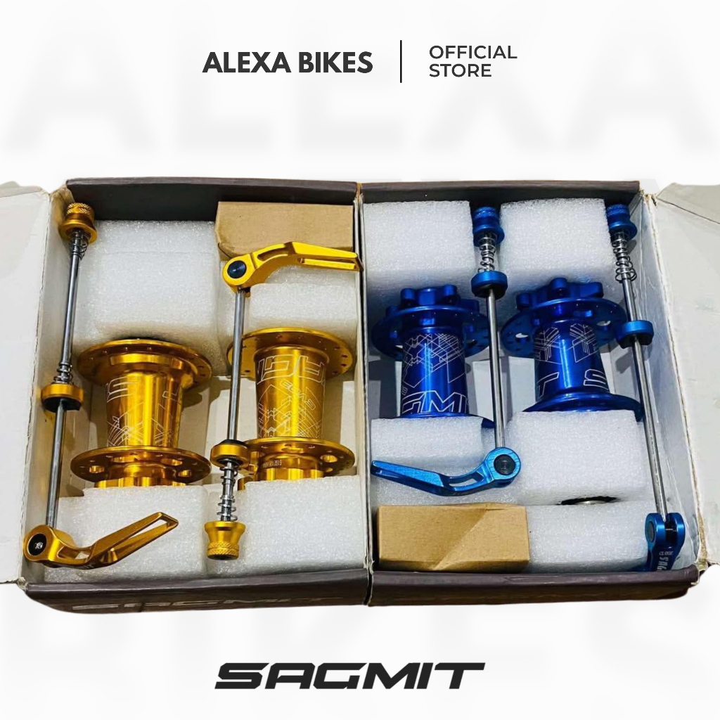 SAGMIT EVO3 HUB COLORED 32HOLES | ALEXA BIKES | Shopee Philippines