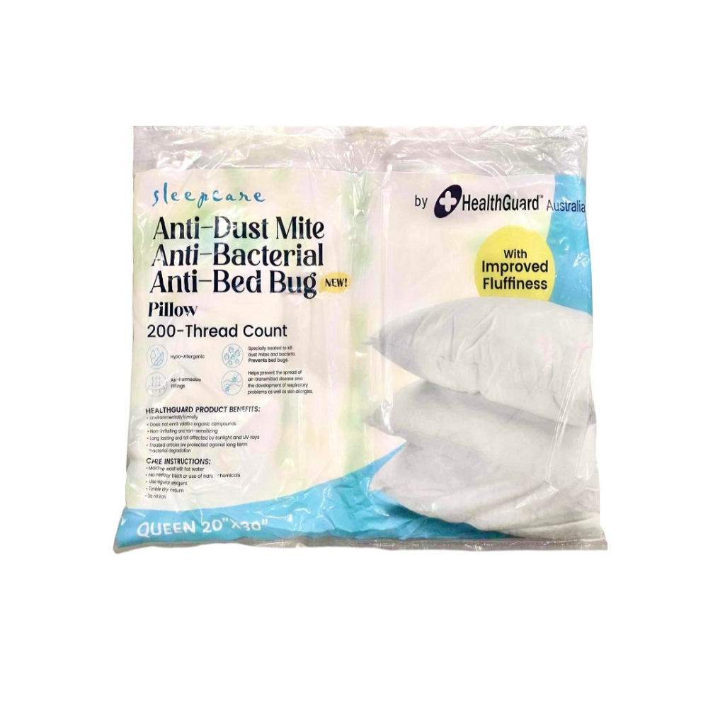AMAB Anti Bed Bug Pillow Queen 20X30"POLYFILL 800GRAMS | Shopee Philippines