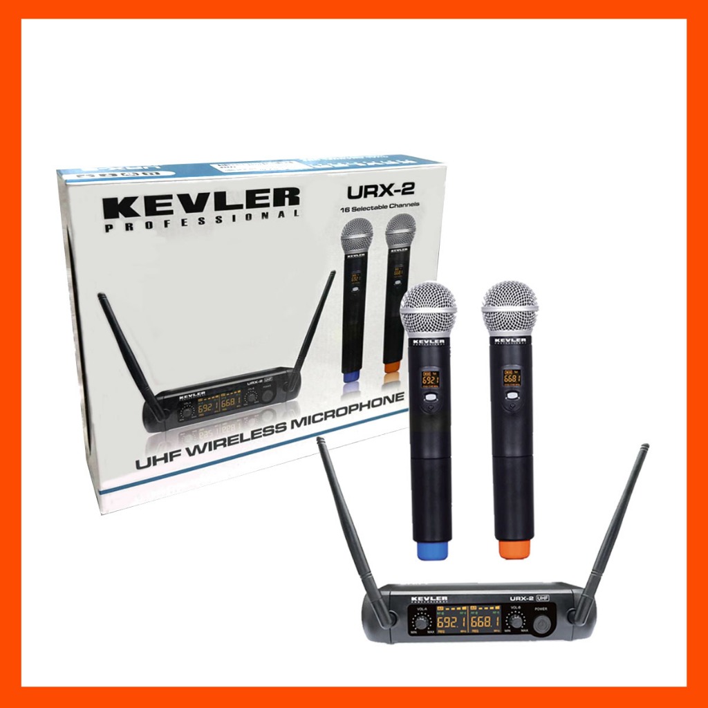 Original KEVLER URX-2/URX-2H Professional UHF Wireless Microphone ...