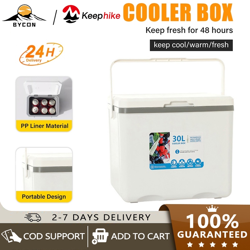 Cooler Box Portable Box 12/20/30L Picnic Keep Fresh Refrigerator ...