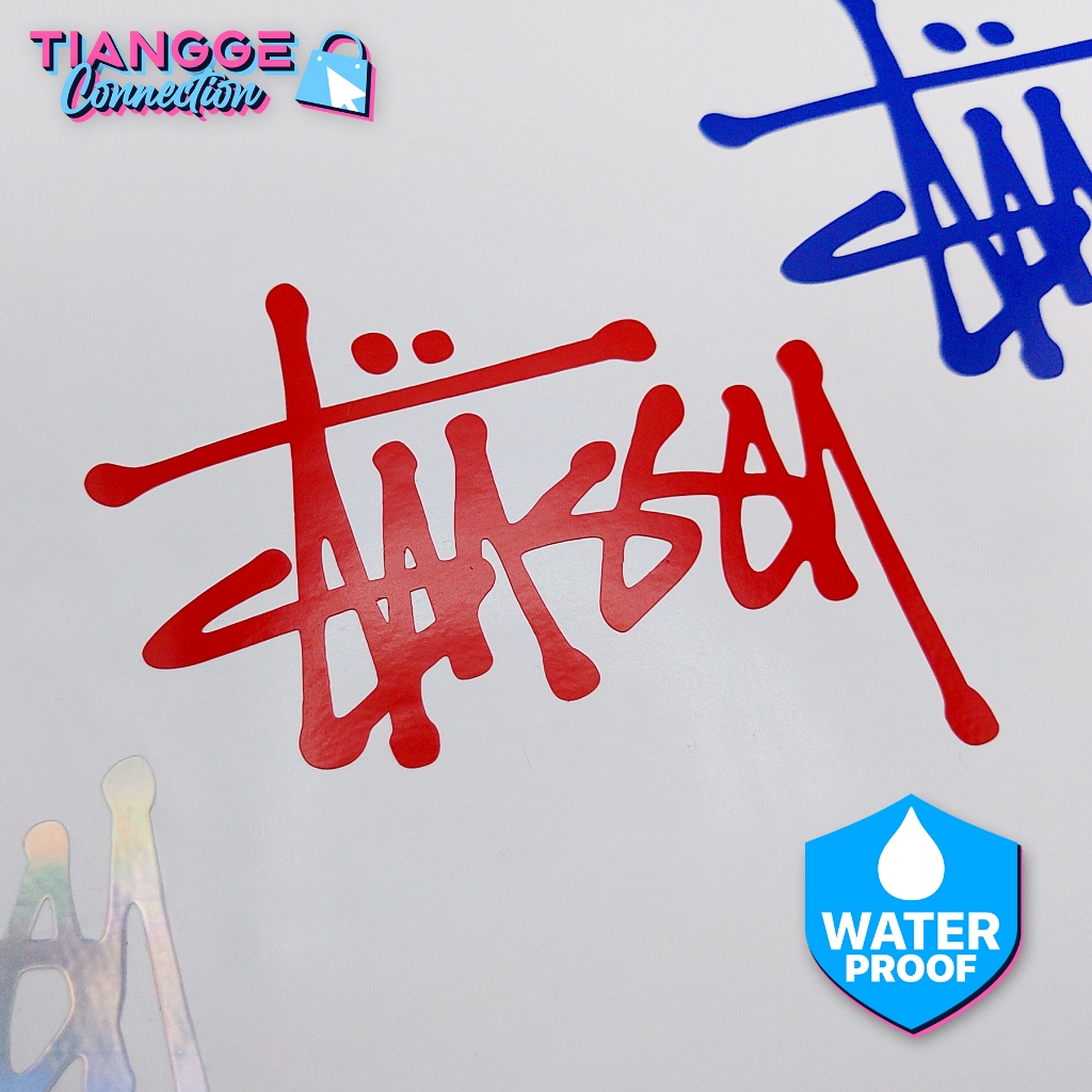 Stussy WATERPROOF STICKER VINYL decal for cellphone laptop car window ...