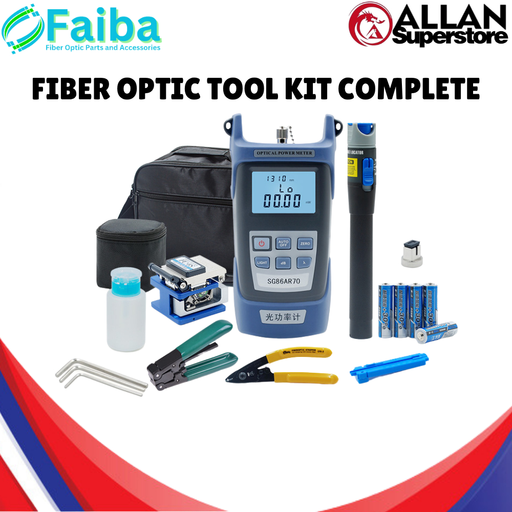 Faiba Complete FTTH Installation & Repair Set | Includes Stripper ...