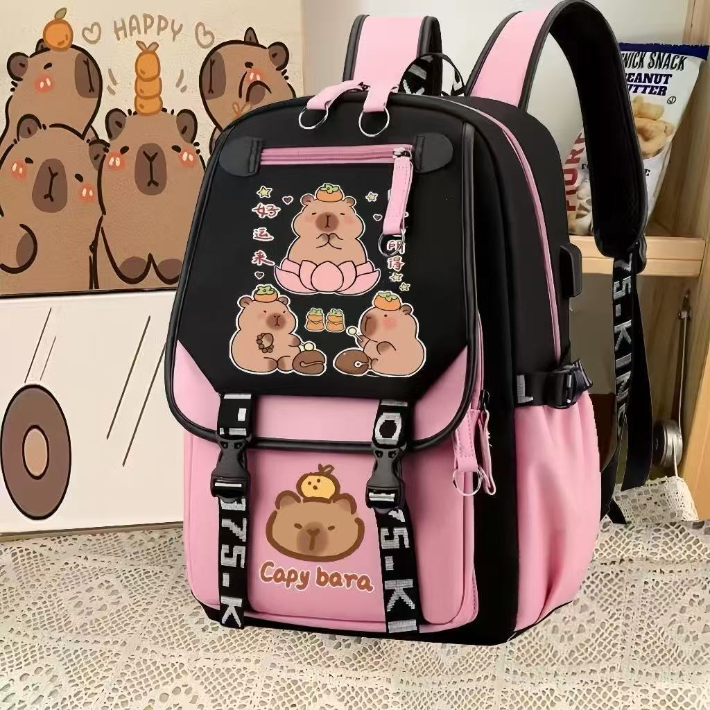 catherine bag#121 korean fashion nylon kids bag and 16inches school ...