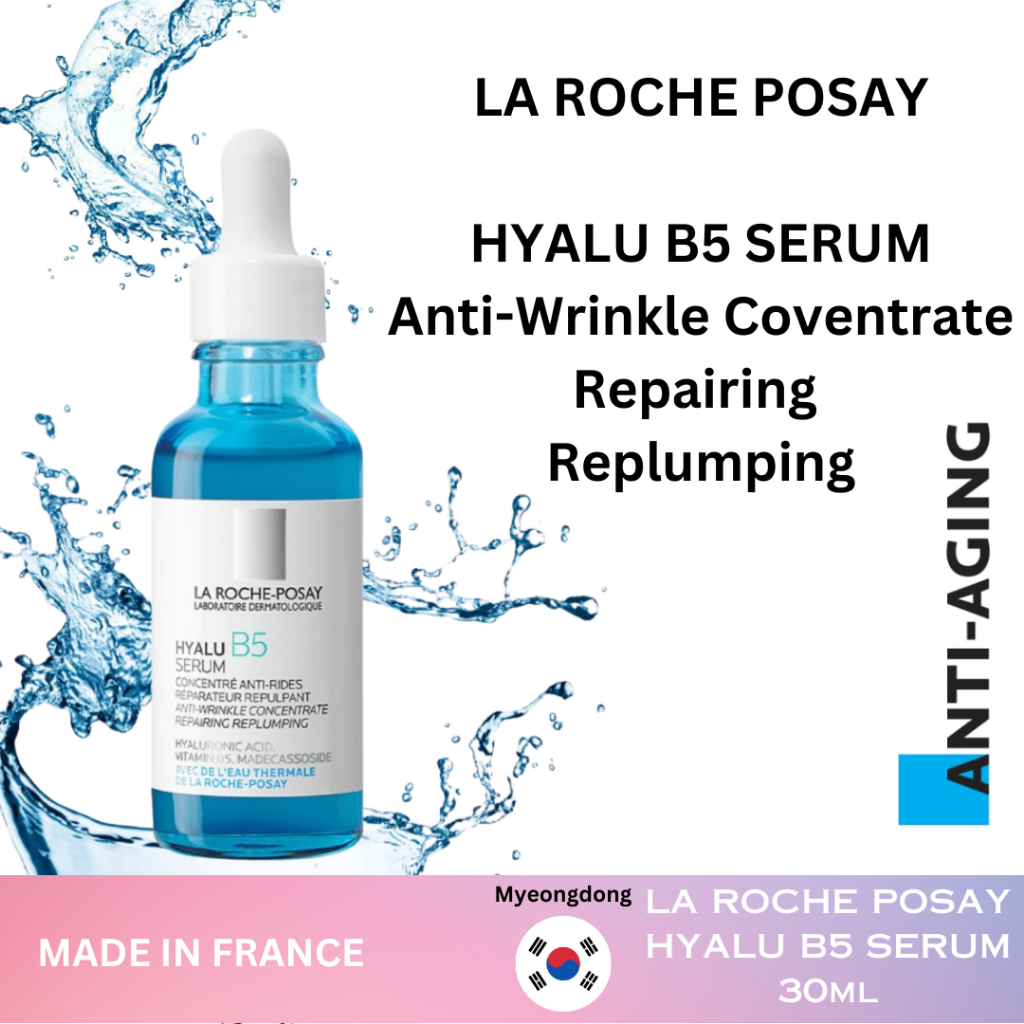 La Roche-Posay Hyalu B5 Pure Hyaluronic Acid Face Serum Anti-Aging Anti ...