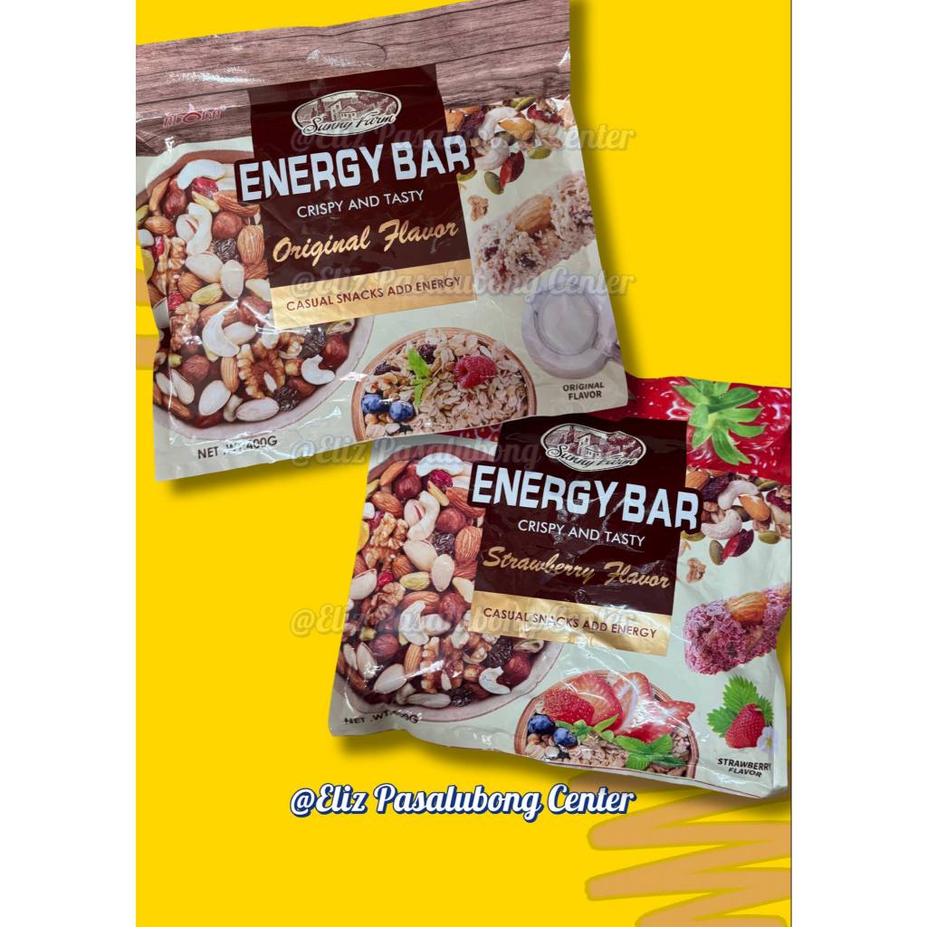 (ADORA PRODUCT) ENERGY BAR ORIGINAL & STRAWBERRY 400G | Shopee Philippines