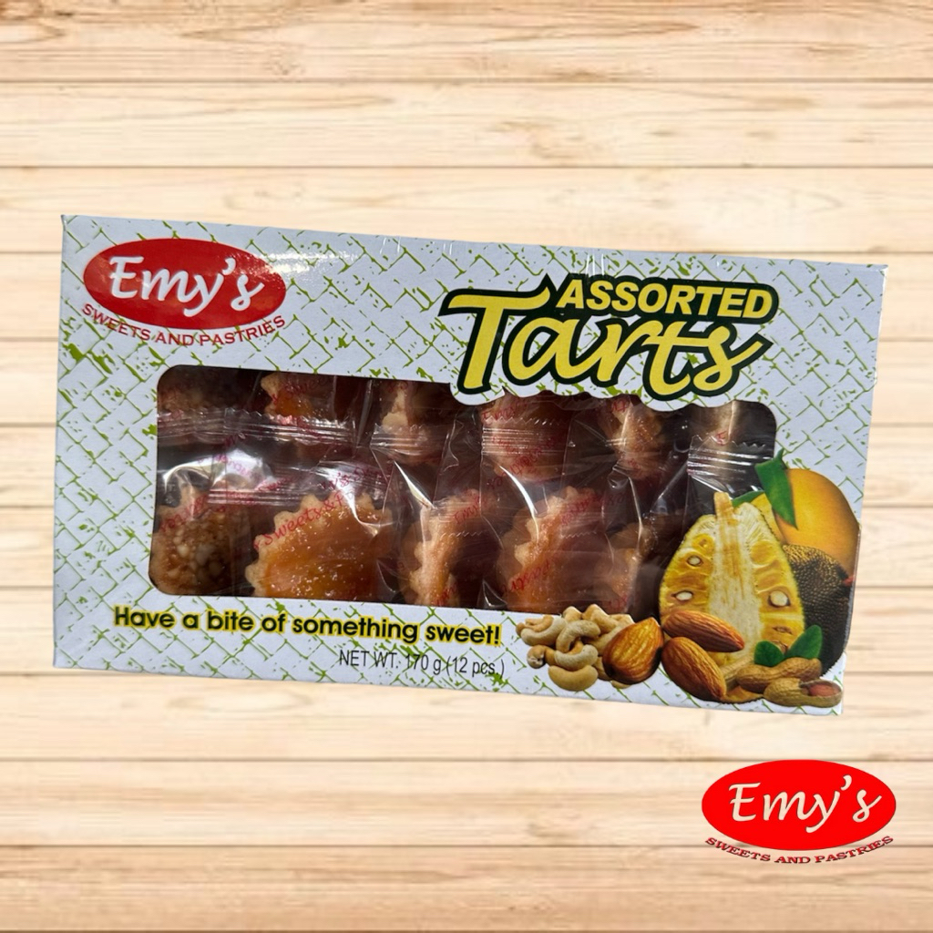 EMY'S Assorted Tarts (12pcs/box) | Shopee Philippines