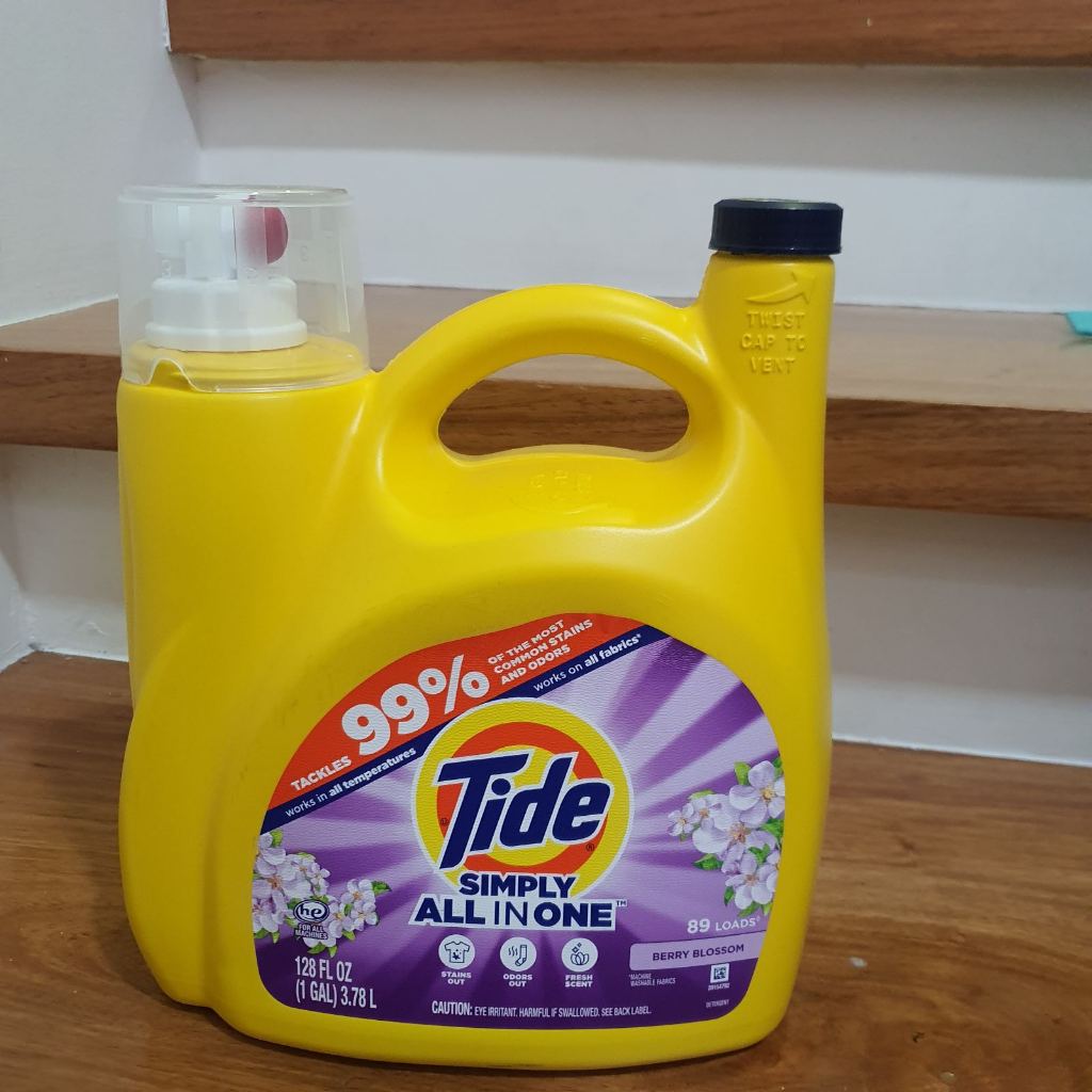 Tide Simply All in One Daybreak Fresh , Berry Blossom Liquid Detergent ...