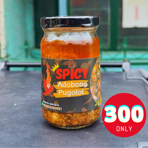 Spicy Adobong Pugolot 220ml - Johnarwin Briza | Shopee Philippines