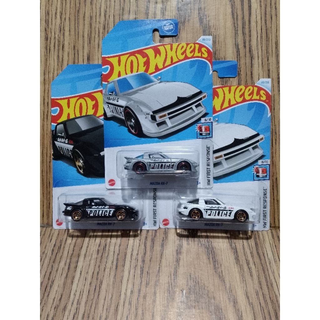 HOT WHEELS MAZDA RX-7 SET OF 3 CARS ( DOLLAR TREE EXCLUSIVE ) | Shopee ...