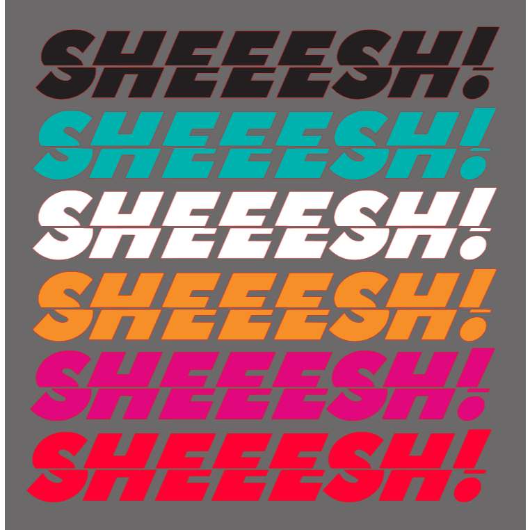 SHEESH Decals Sticker for Motorcycle / Cars | Shopee Philippines