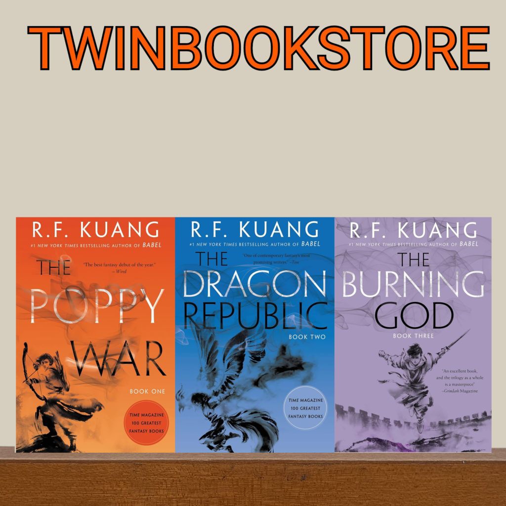 THE POPPY WAR/THE DRAGON REPUBLIC/THE BURNING GOD BY R.F. KUANG ...