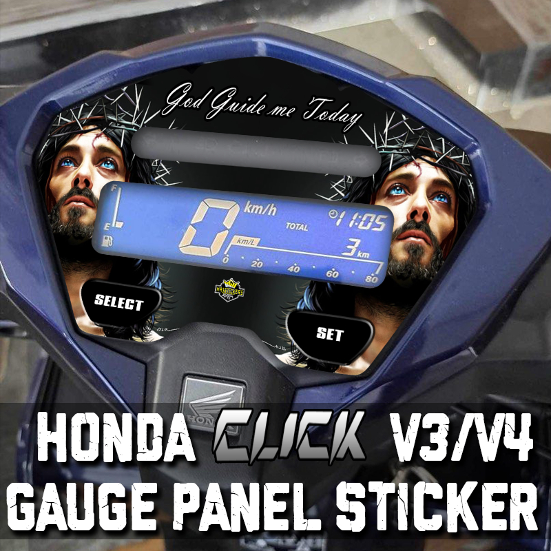 Honda Click V3/V4 Gauge Panel Sticker Laminated Waterproof | Shopee ...