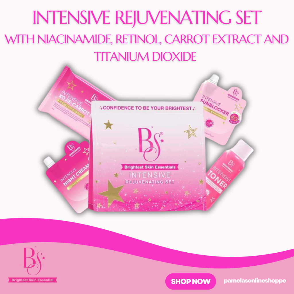 Brightest Skin Intensive Rejuvenating Set| infused with Niacinamide and ...