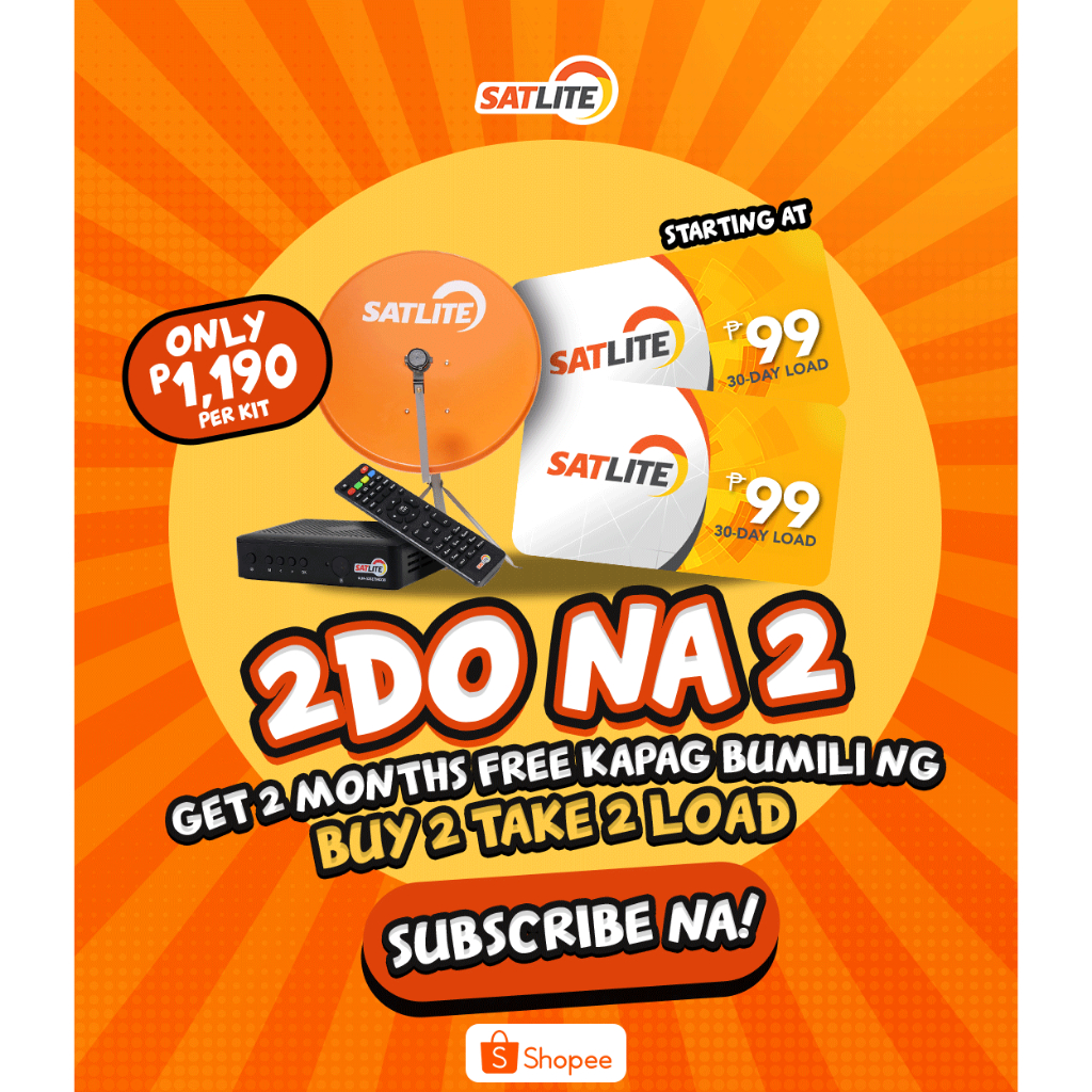 Satlite Prepaid Kit B2T2 (Excluded minimum 1k installation fee ...