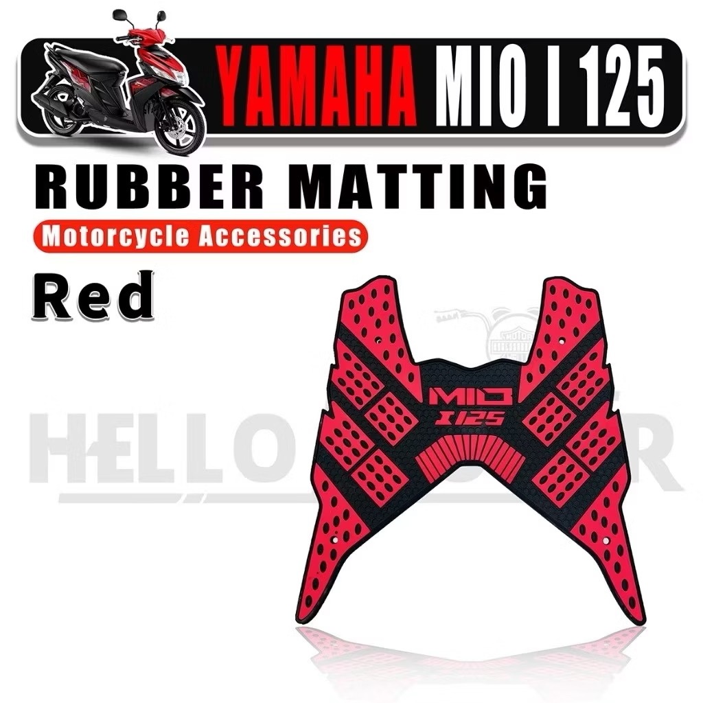 RUBBER MATT FOR YAMAHA MIO i125/M3 Accessories Motorcycle Premium ...